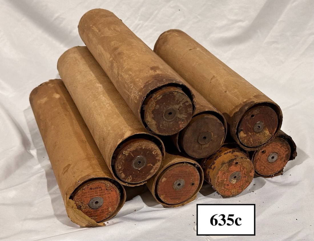 8- Grand Roller Organ Cobs Auction