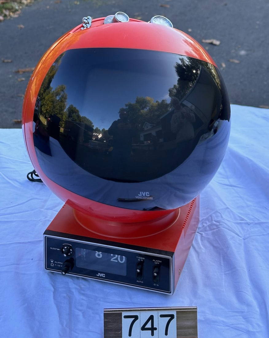 Jvc Videosphere Space Helmet Model 3241 Tv Auction