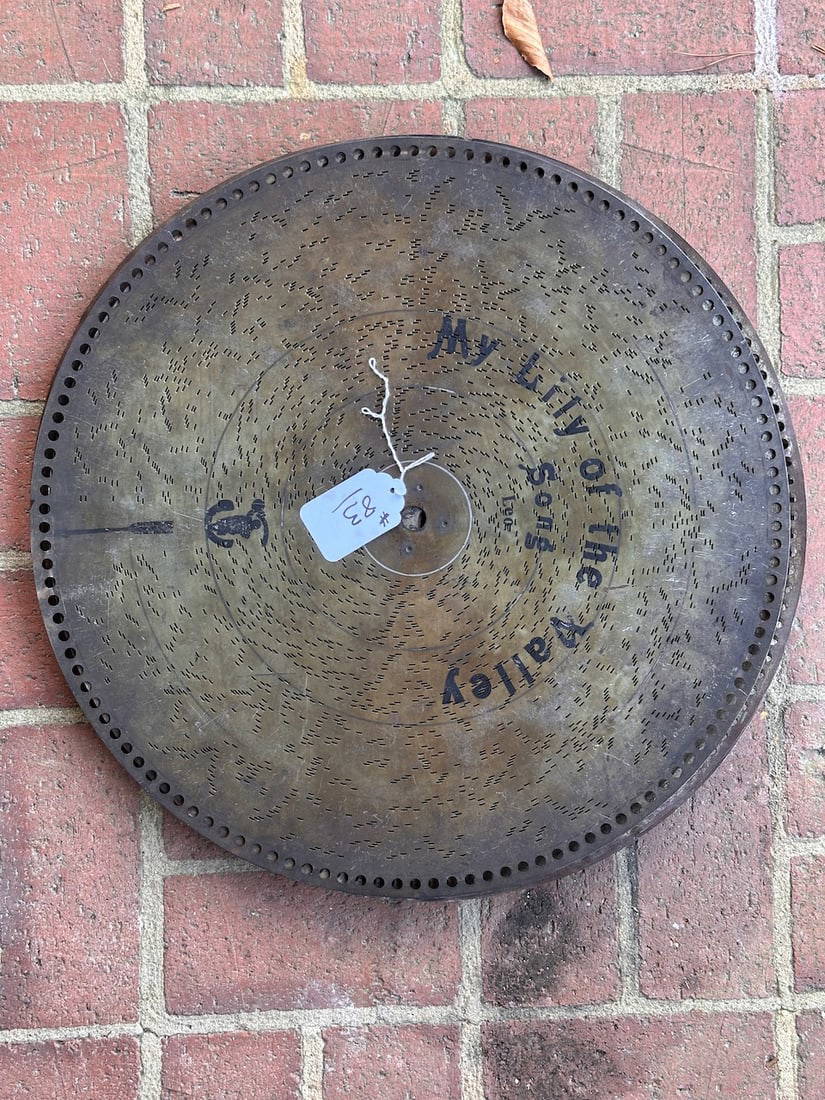 Polyphon Music Box Discs Auction