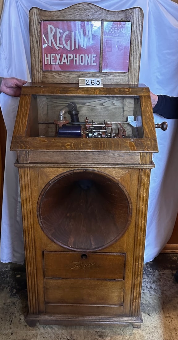 Regina Hexaphone Coin Operated Phonograph Auction