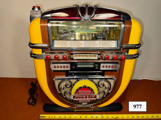 Retro Table Top Wurlitzer Jukebox