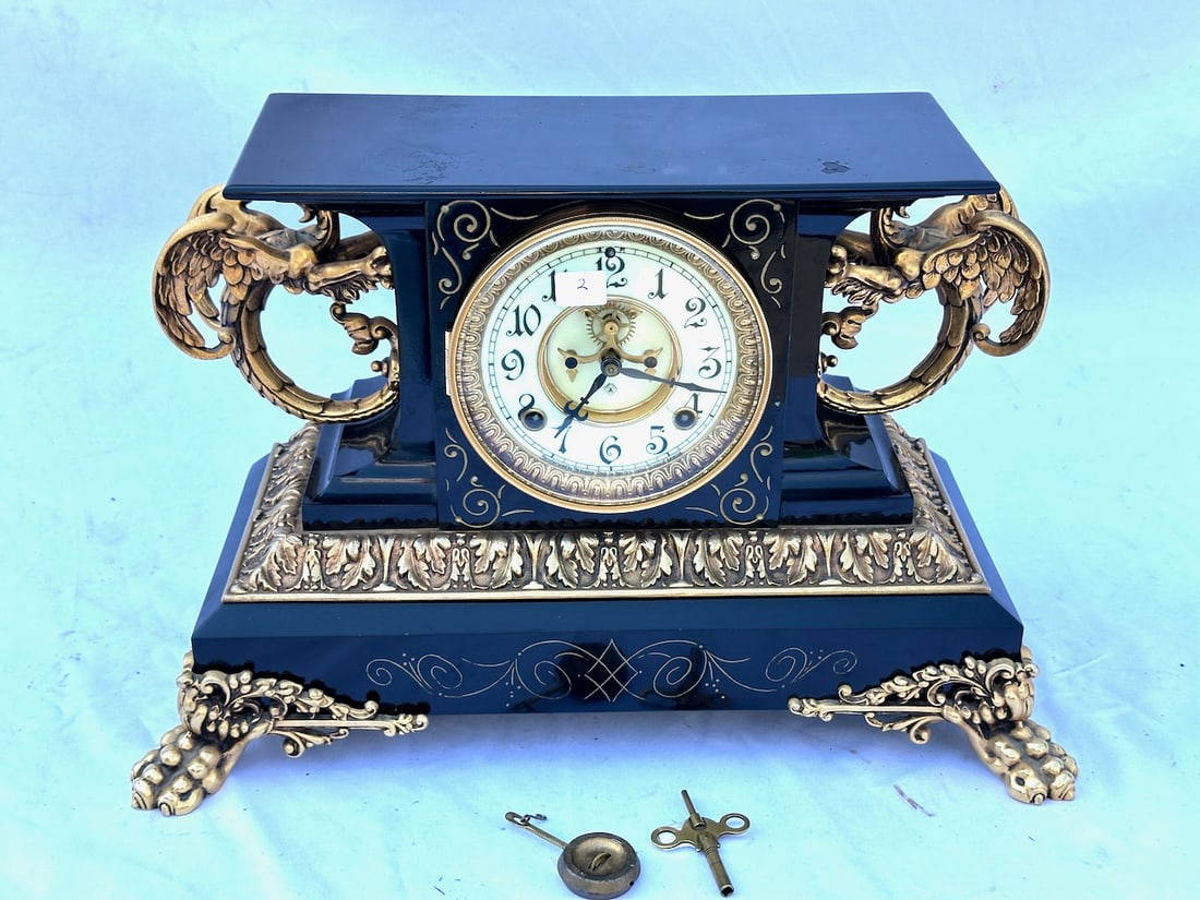 Ansonia Belgium Mantle Clock Auction