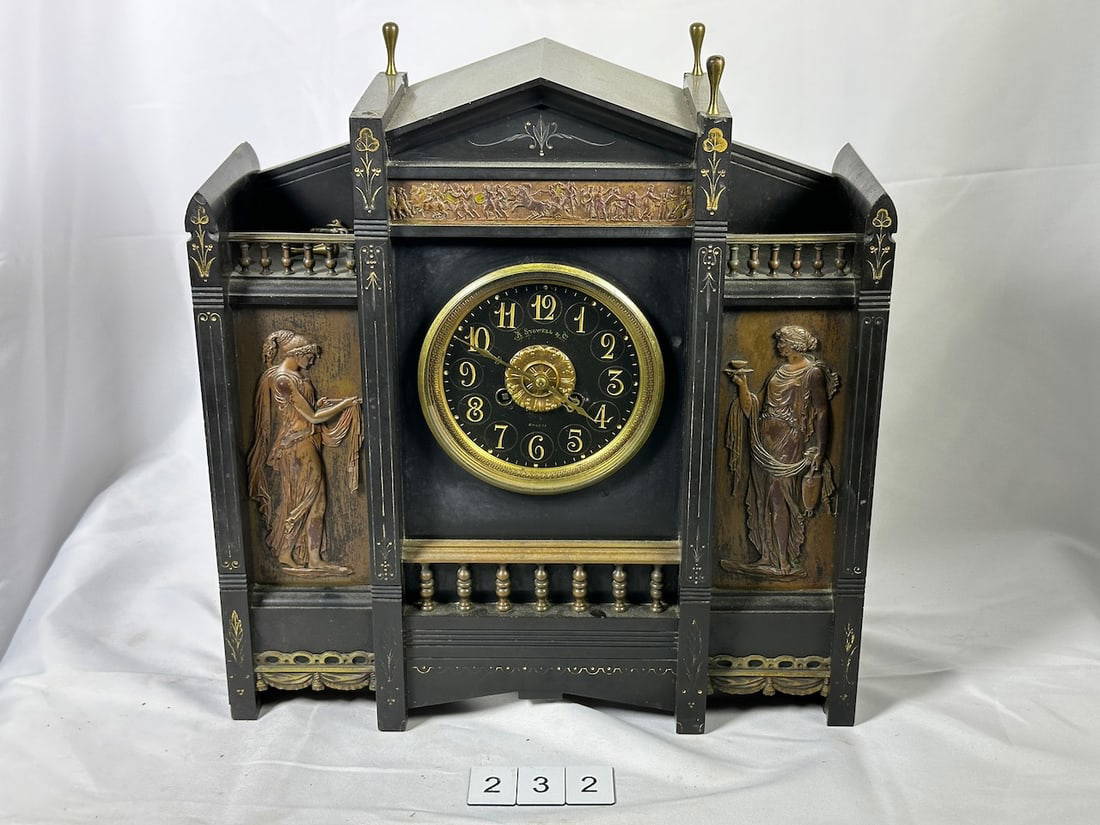 A Stowell And Company Granite Clock Auction
