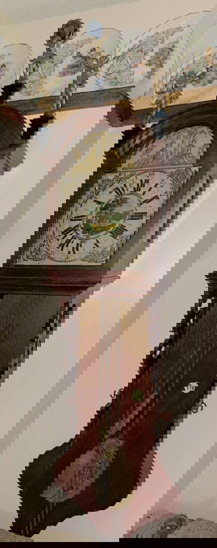 Dutch "atlas" Hanging Wall Clock Auction