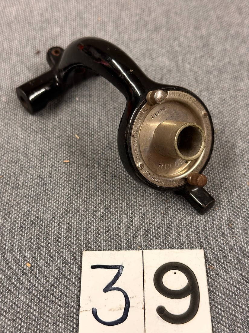 Cylinder Phonograph Recorder And Carriage Auction