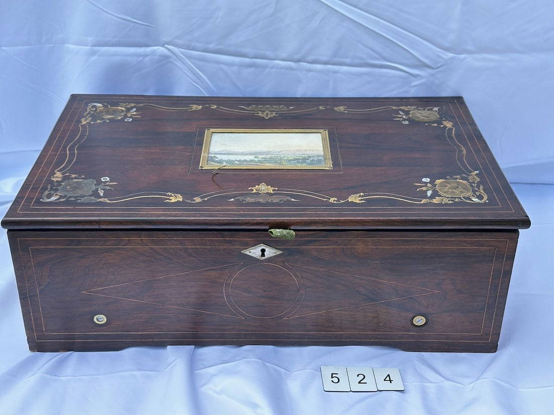 Lecoultre Overture-expressive Double Cylinder Music Box Auction