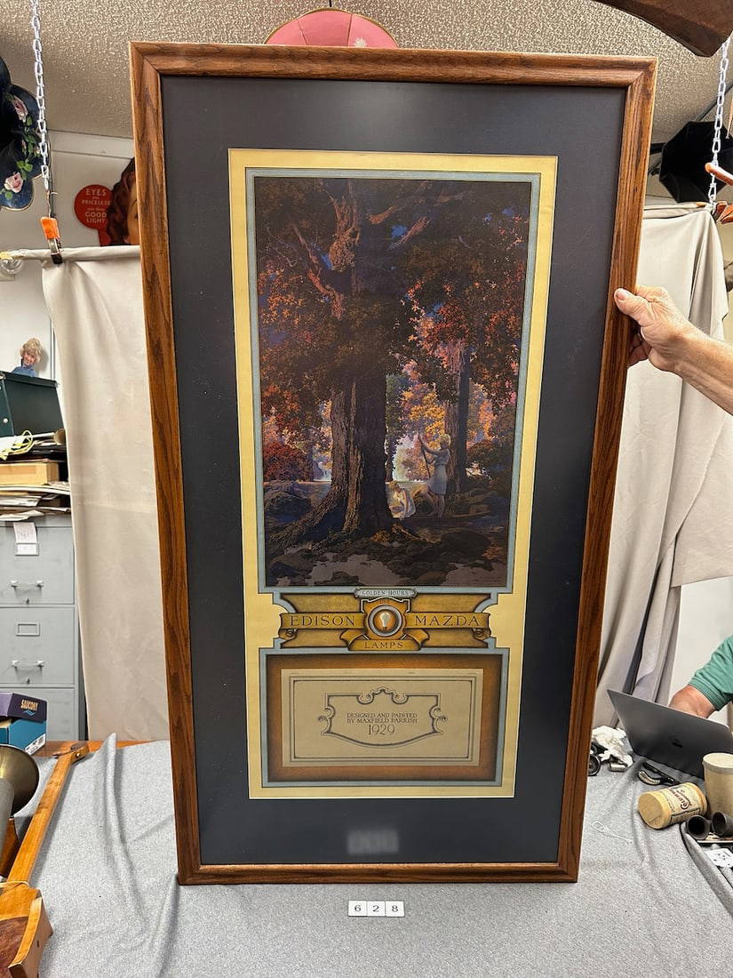 Edison Mazda Lamps Calendar Auction