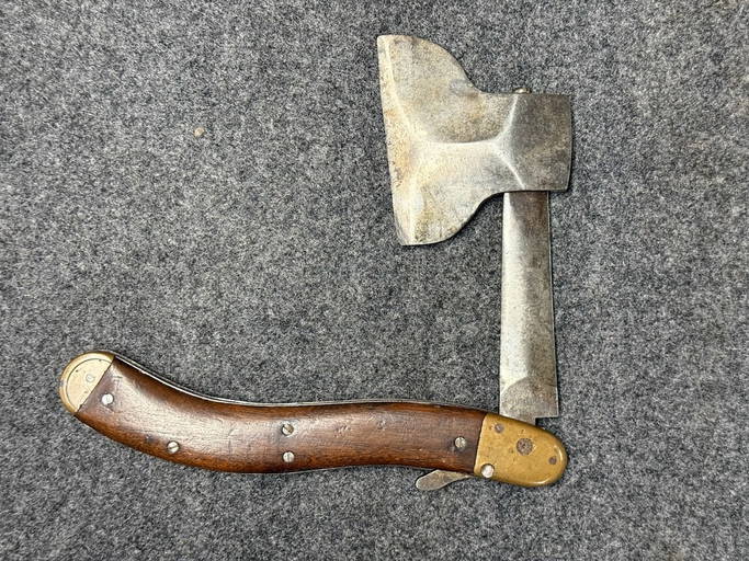 Extremely Rare Leroy Spencer Marble's Folding Axe
