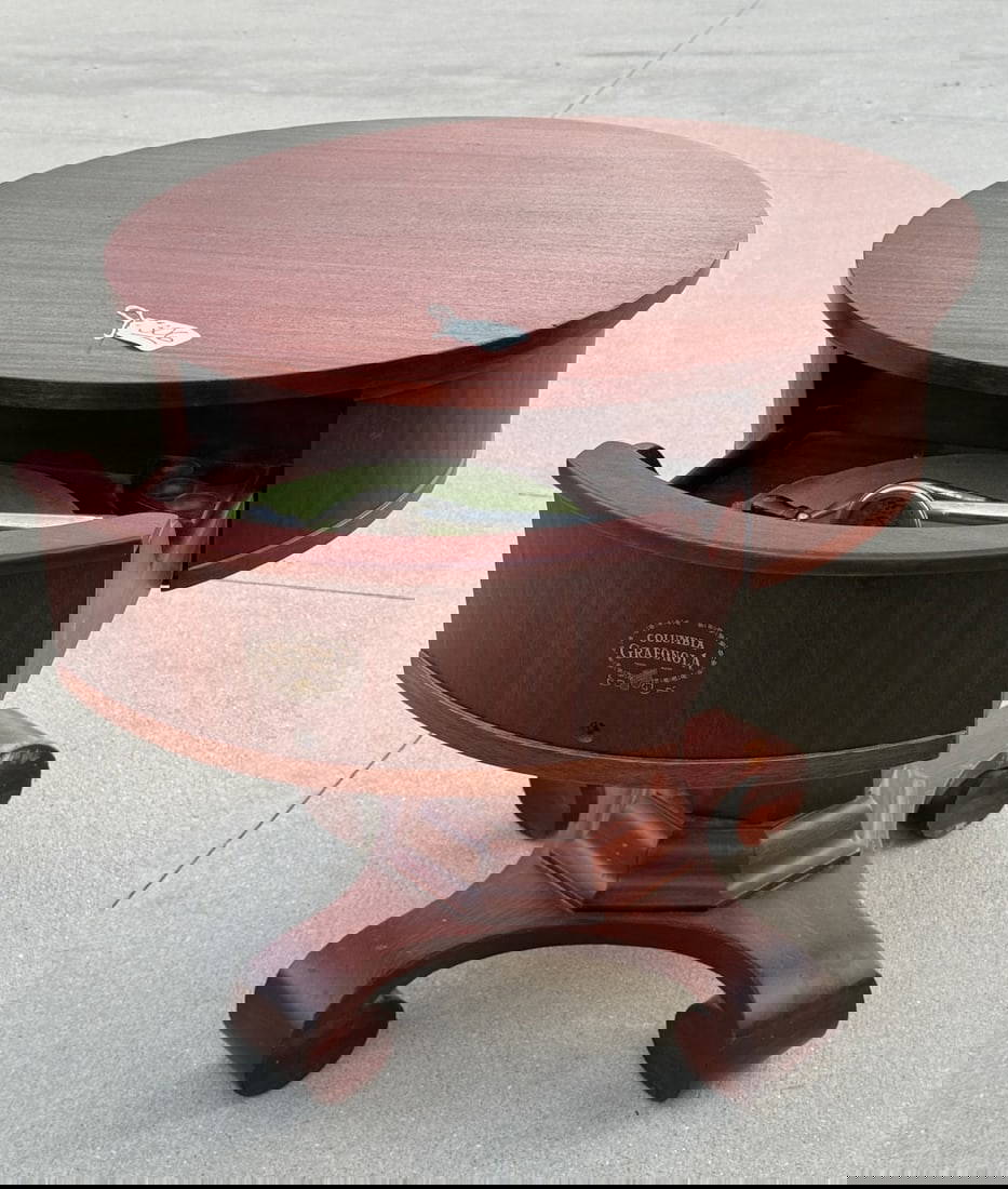 Columbia "colonial" Table Disc Phonograph Auction