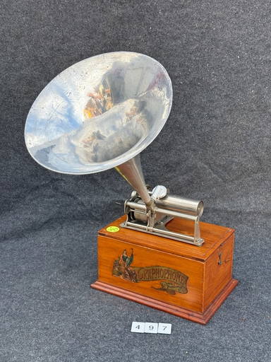 French Model B Graphophone