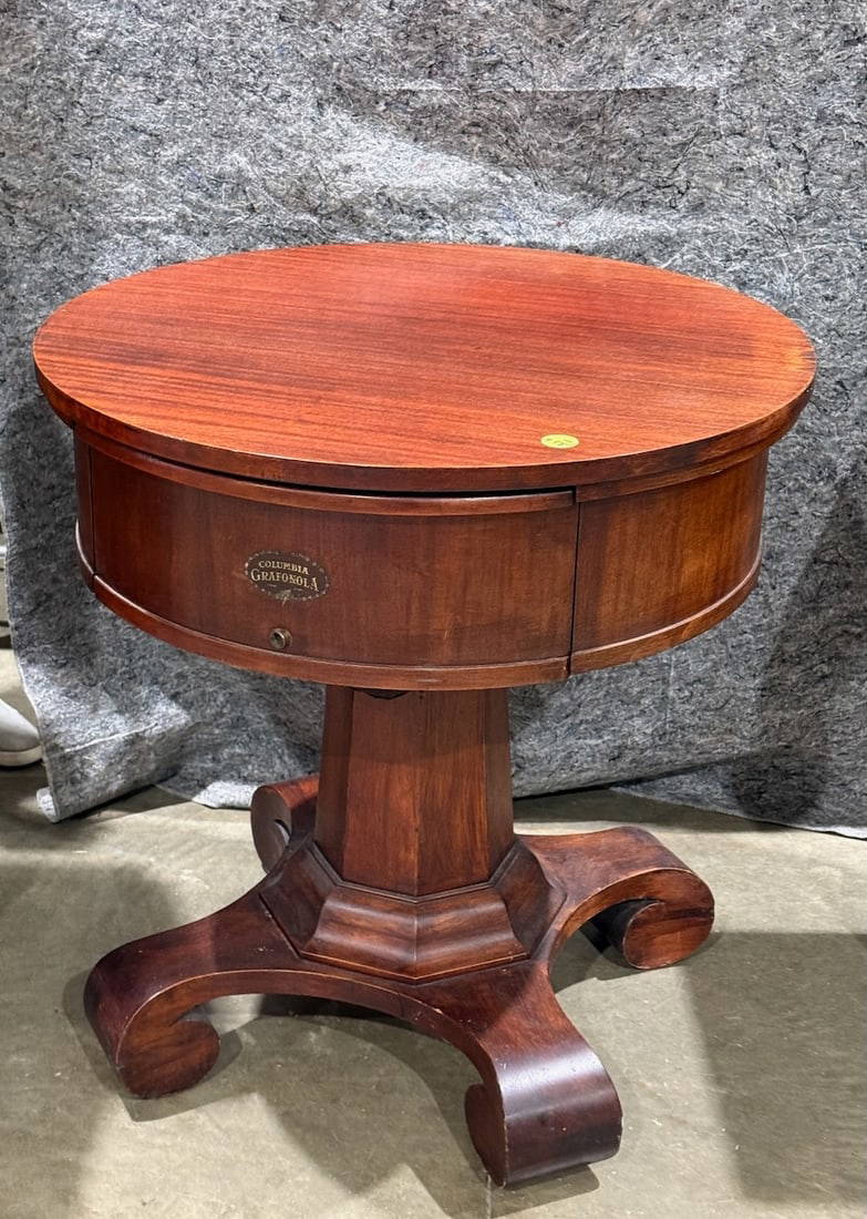 Columbia Colonial Table Disc Phonograph Auction