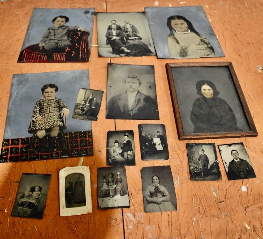 Group Of Tin-types Auction
