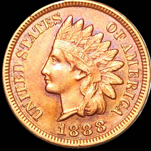 1888 Indian Head Penny Uncirculated
