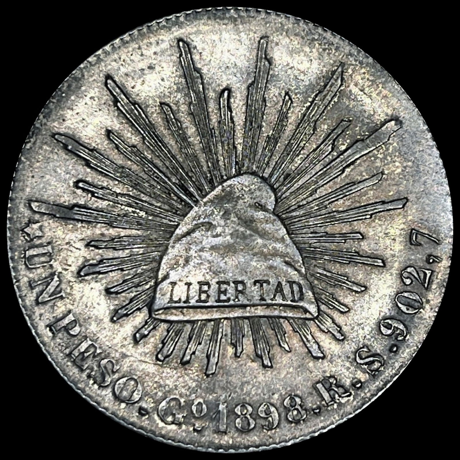 1898 Mexican Silver Peso UNCIRCULATED - May 12, 2022 | Gold Standard ...