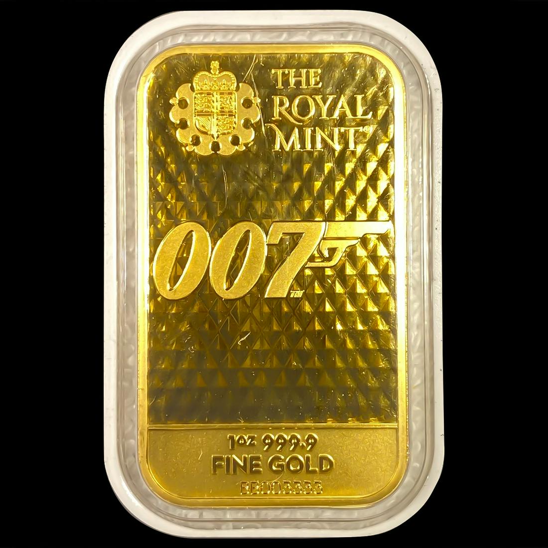 2021 007 1 Oz Gold Bar Uncirculated
