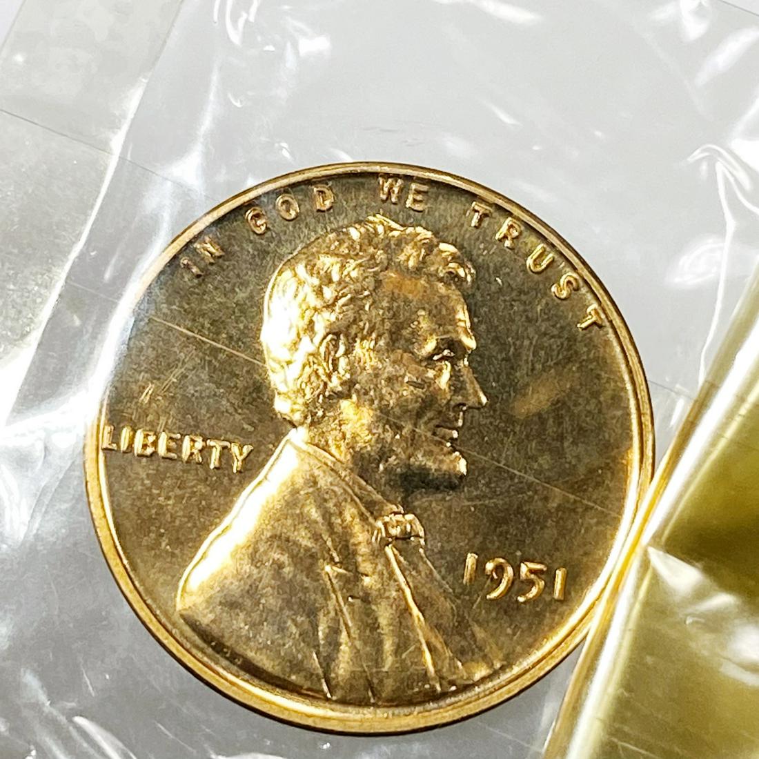 1951 Proof Set (5) Coins