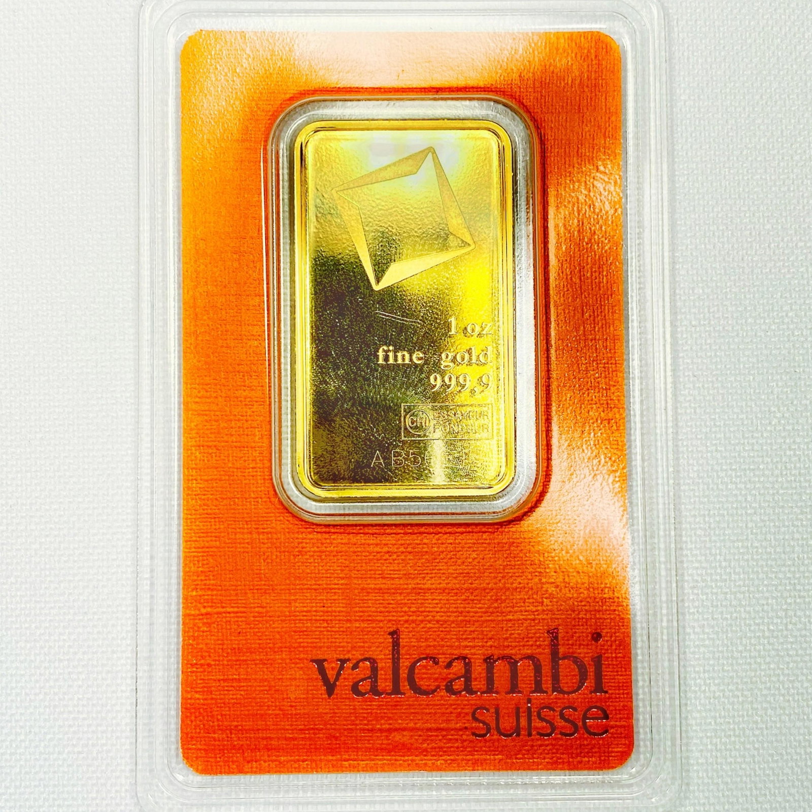 1 Oz .999 Fine Gold Bar