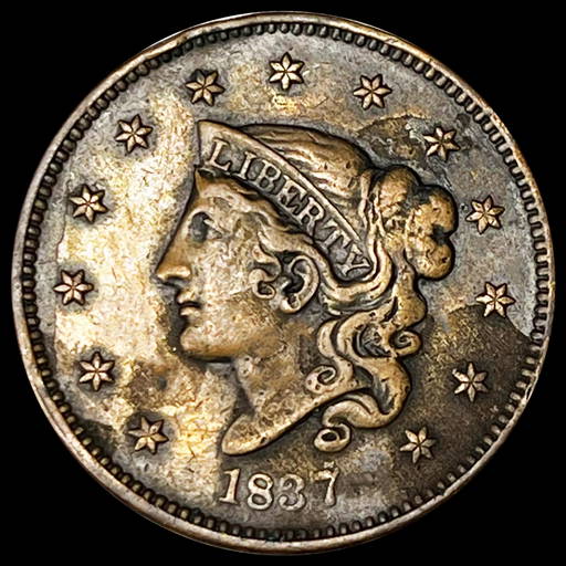 1837 Large Cent LIGHTLY CIRCULATED - Oct 14, 2022 | Gold Standard ...