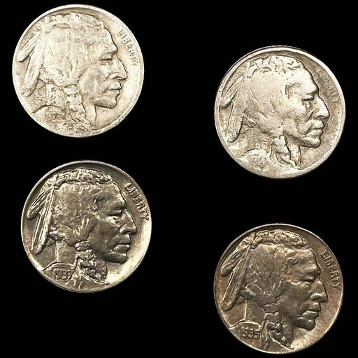 (4) Buffalo Nickels UNCIRCULATED - Oct 14, 2022 | Gold Standard ...