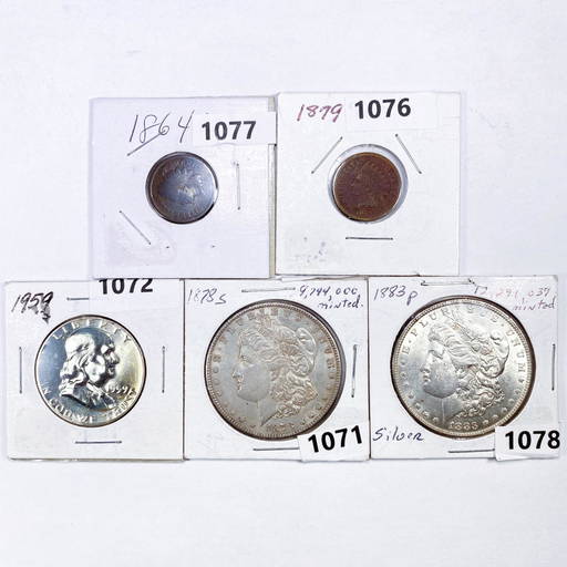 (5) Misc Coins
