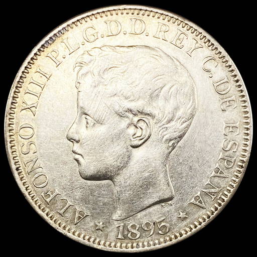 1895 Puerto Rico Silver 1 Pesos UNCIRCULATED (#97538) on Dec 11, 2022 ...