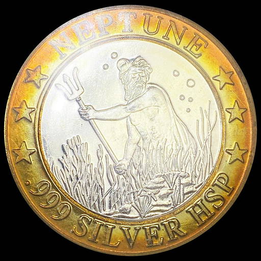 1oz Silver Neptune Luxury Cruise Token GEM PROOF - Dec 25, 2022 | Gold ...
