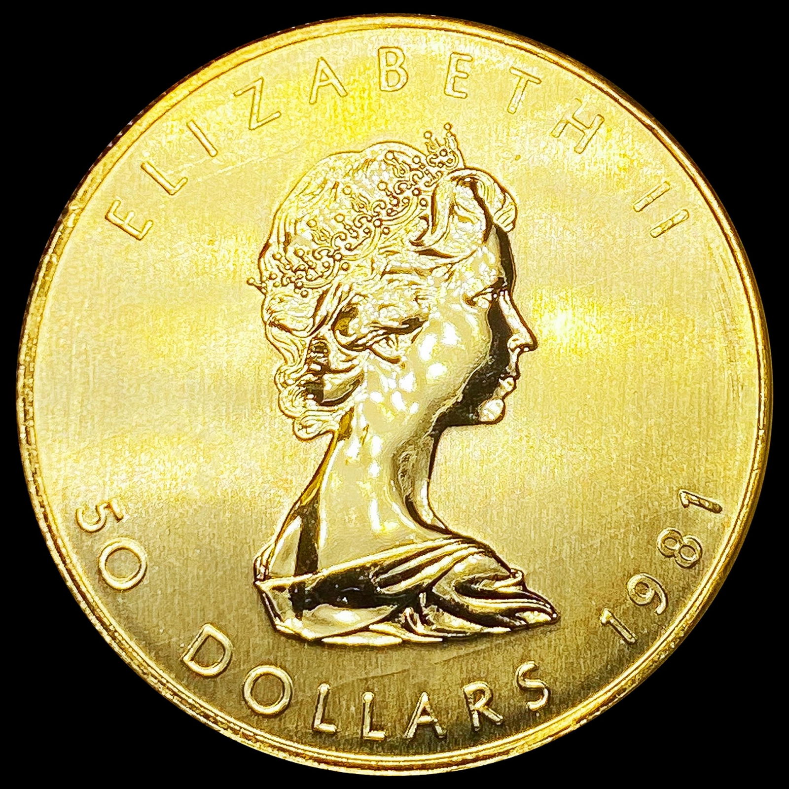 1981 Canada 1oz Gold $50 Uncirculated