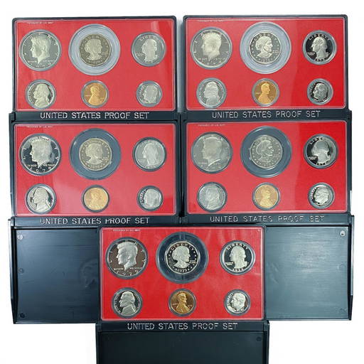 1979 Us Proof Silver Coin Sets (30 Coins)
