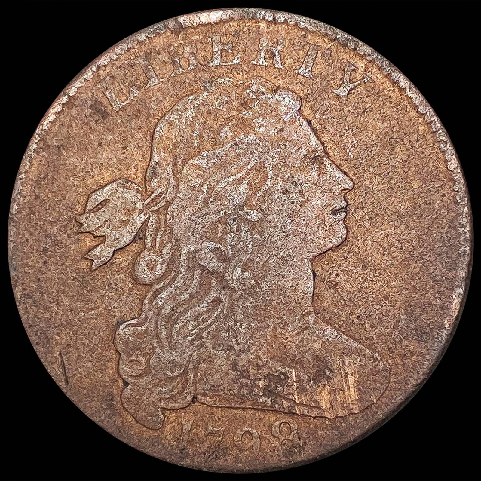 1799 Large Cent Nicely Circulated Auction