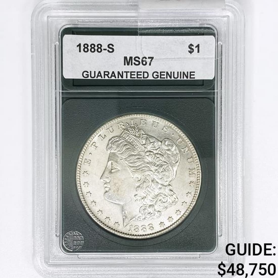 1888-s Morgan Silver Dollar Gg Ms67 Auction