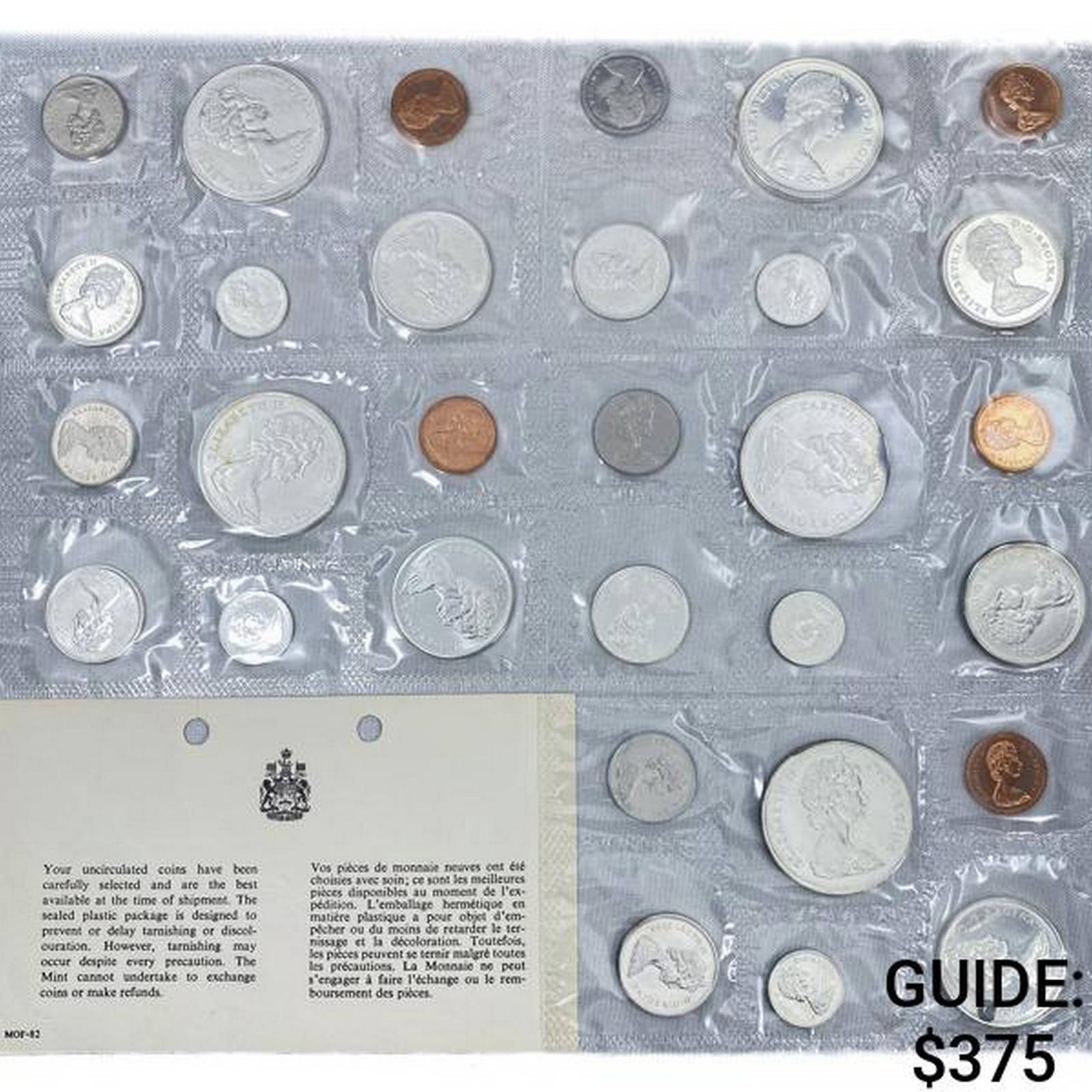 1965-67 Canada Proof Silver Coin Sets (30 Coins) Auction
