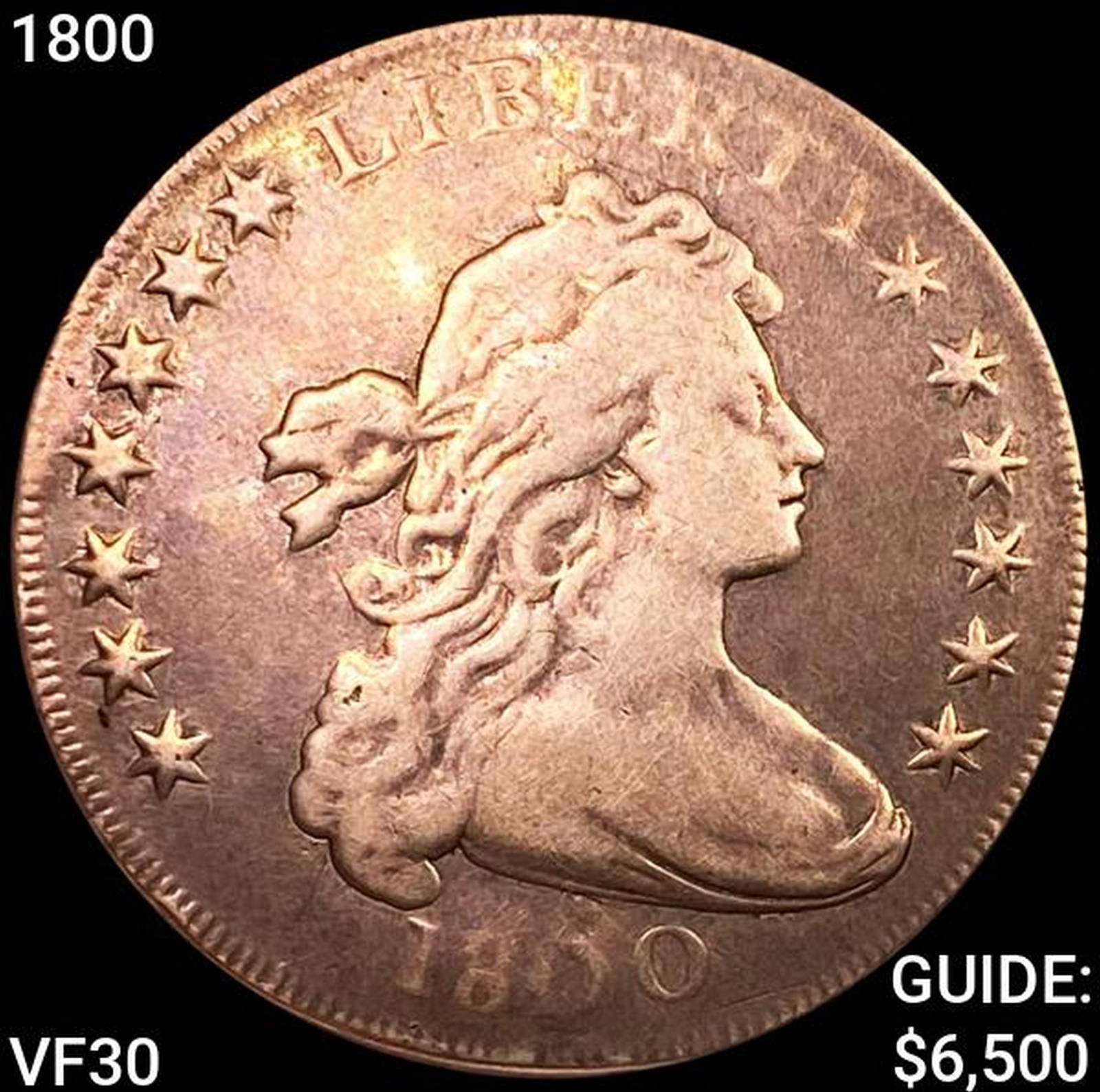 1800 Draped Bust Dollar Auction