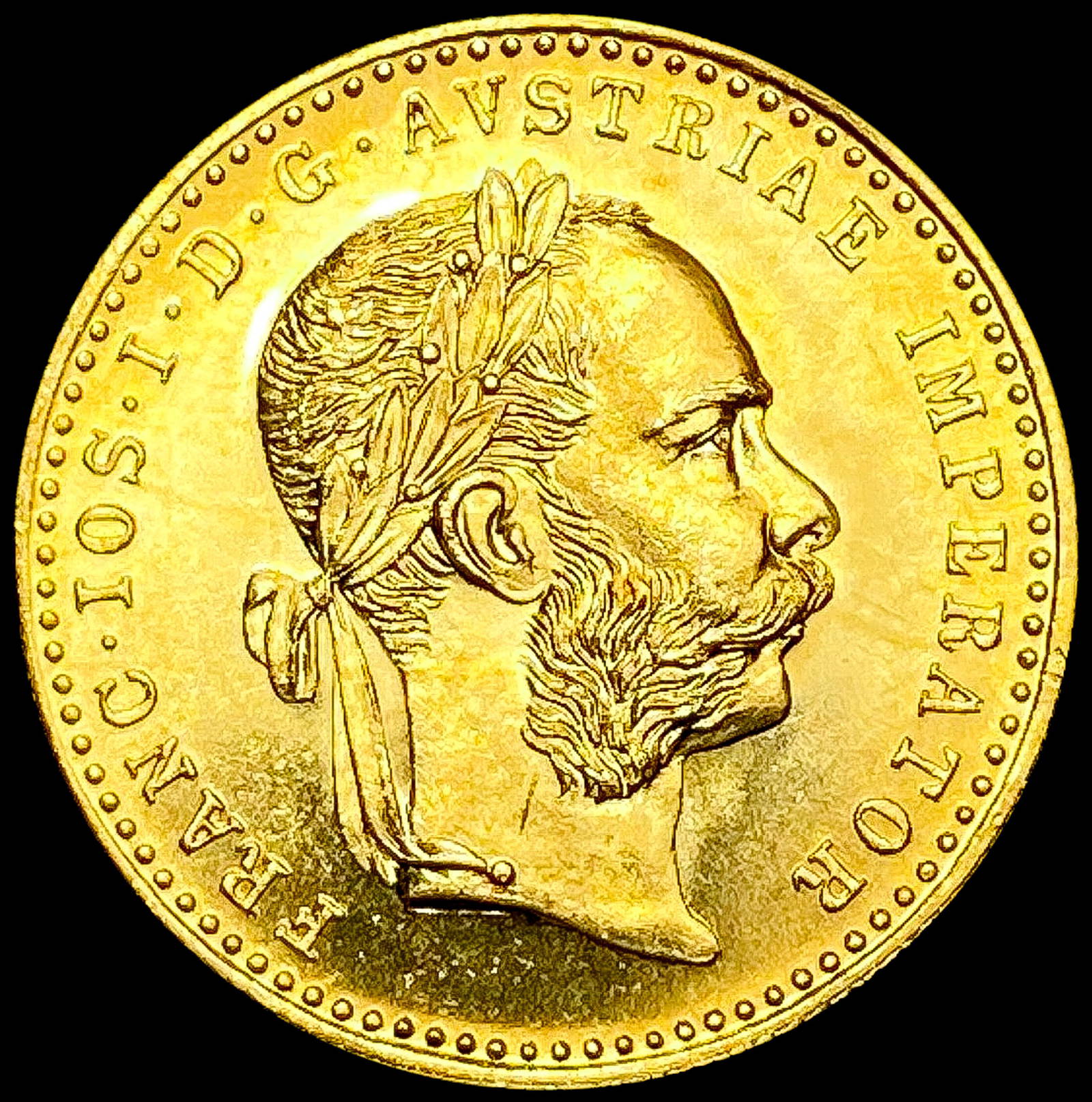 1915 Austria .1107oz Gold Ducat Gem Bu Auction