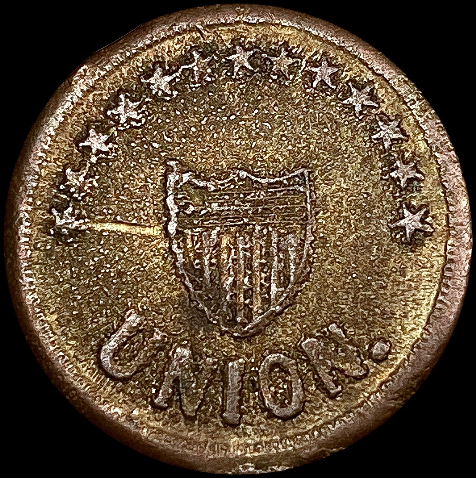 1863 Cincinnati Civil War Token Lightly Circulated