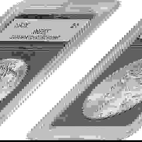 1935 Silver Peace Dollar Gg Ms67 Auction