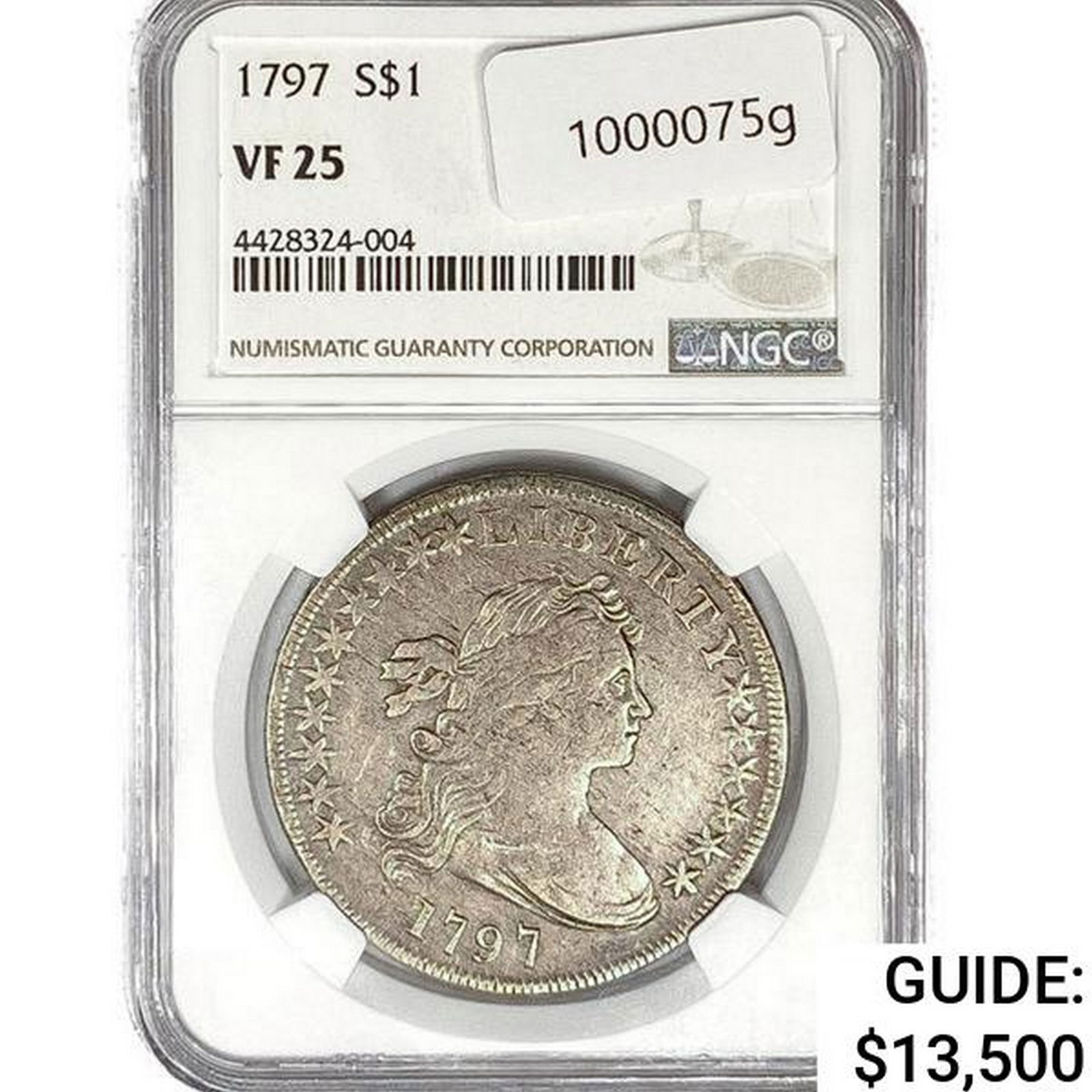 1797 Draped Bust Dollar Ngc Vf25 Auction