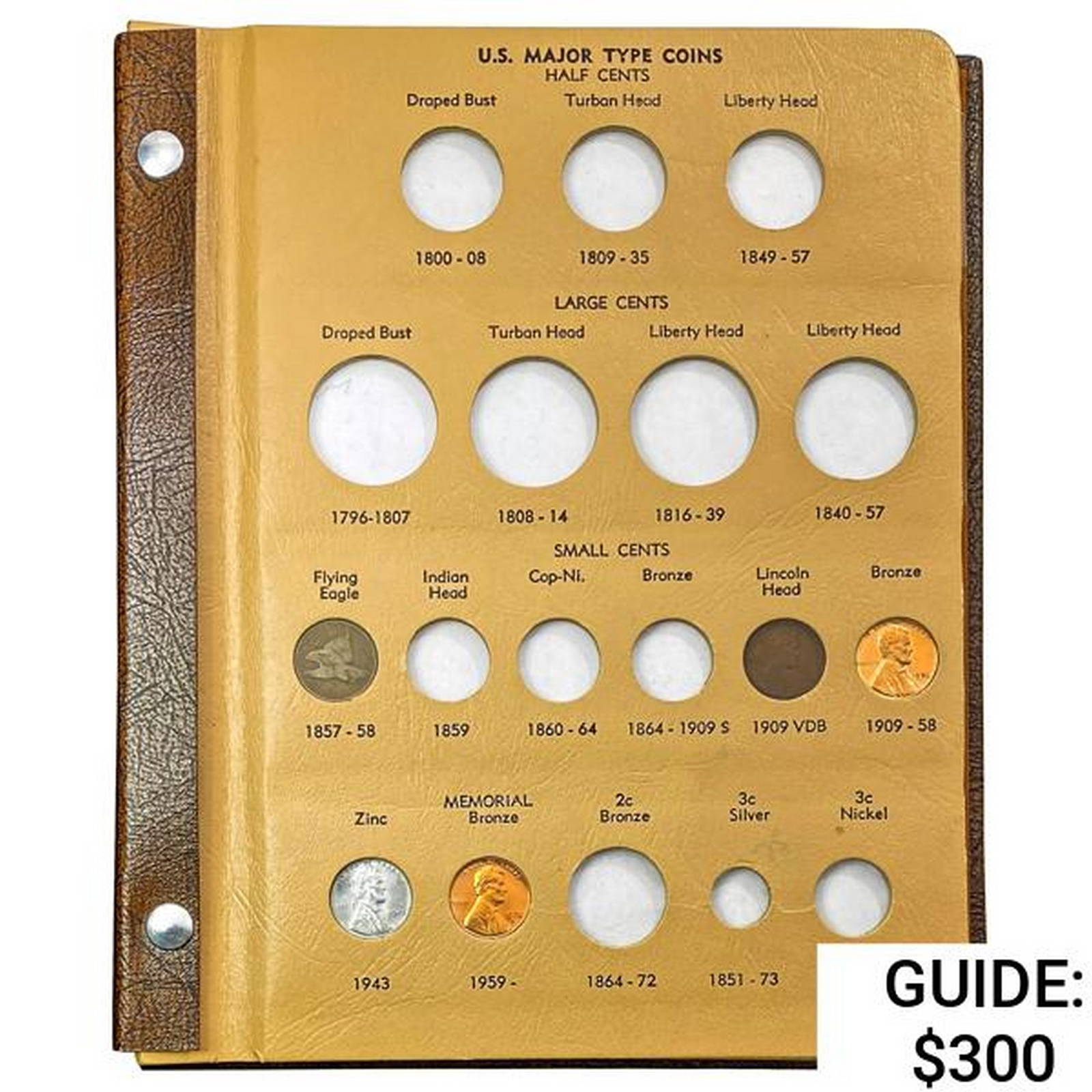 1858-1976 Us Type Set Collection[14 Coins] Auction