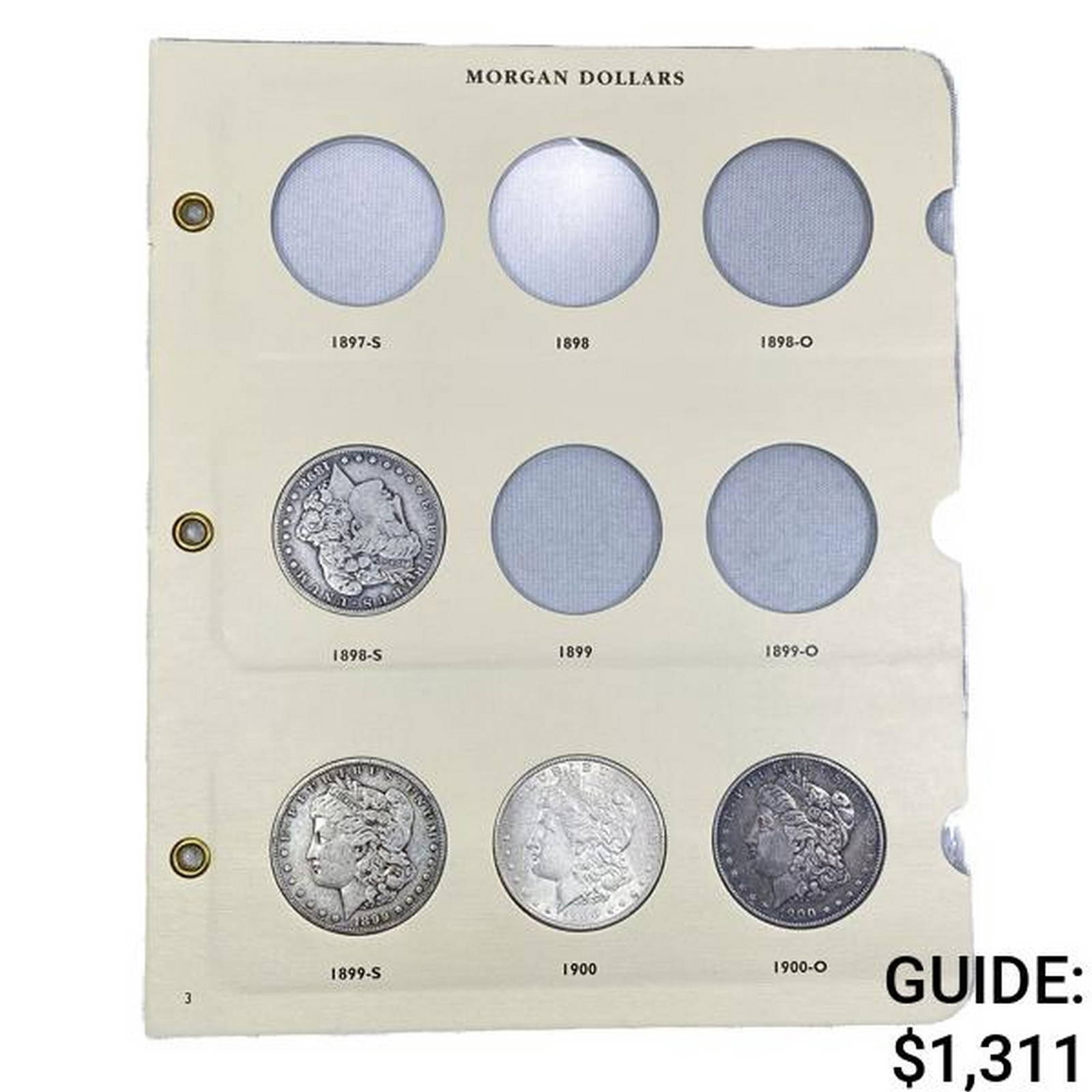 1898-1921 Morgan Dollar Set [10 Coins] Auction