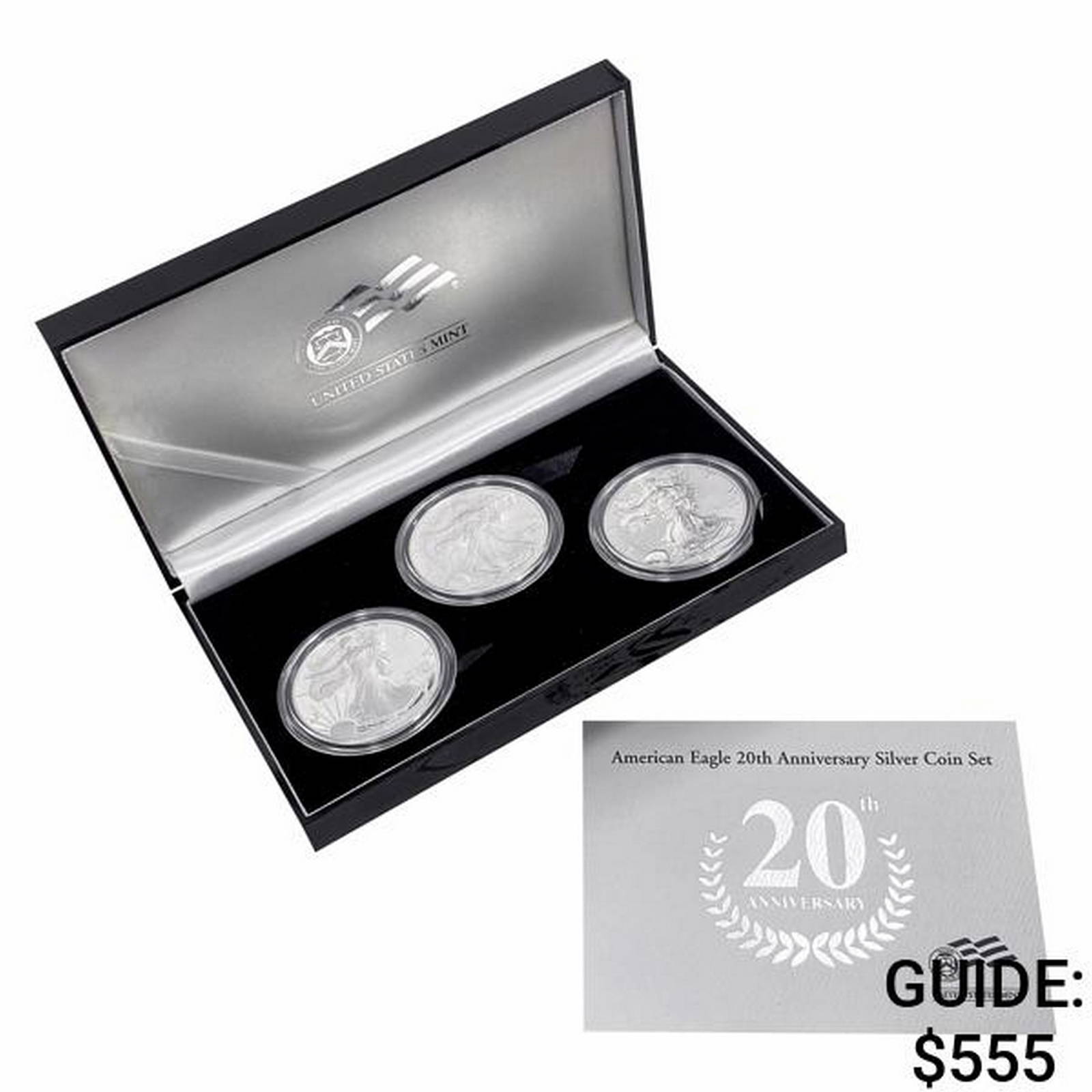 2006 Ase 20th Anniversary Set (3 Coins) Auction