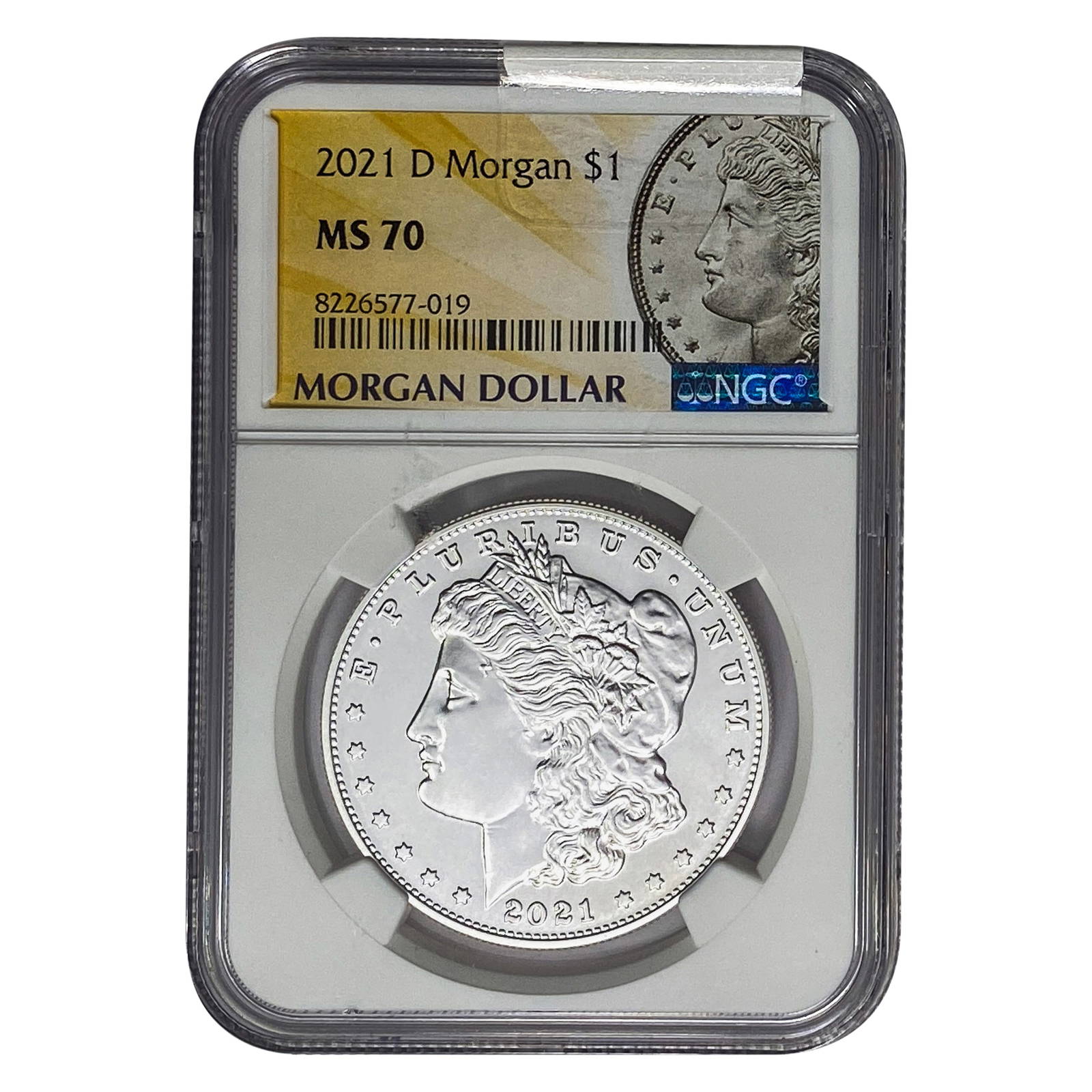 2021-d Morgan Silver Dollar Ngc Ms70 Auction