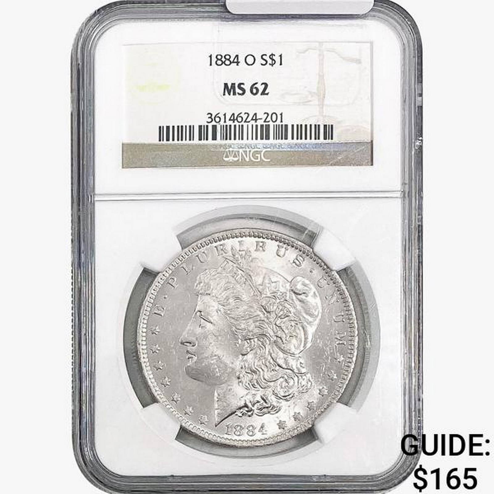 1884-o Morgan Silver Dollar Ngc Ms62 Auction