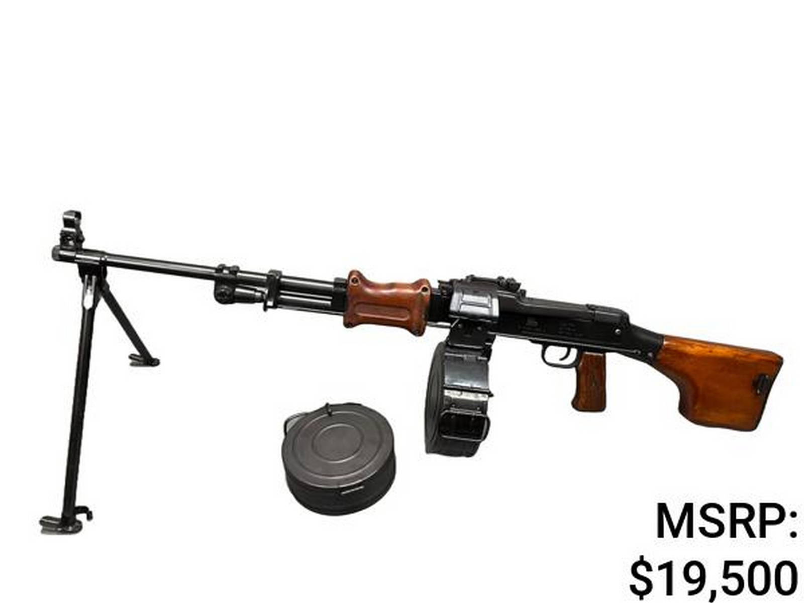 Polish Rpd Sa 7.62x39 (2) 100rd Drums/belts Auction