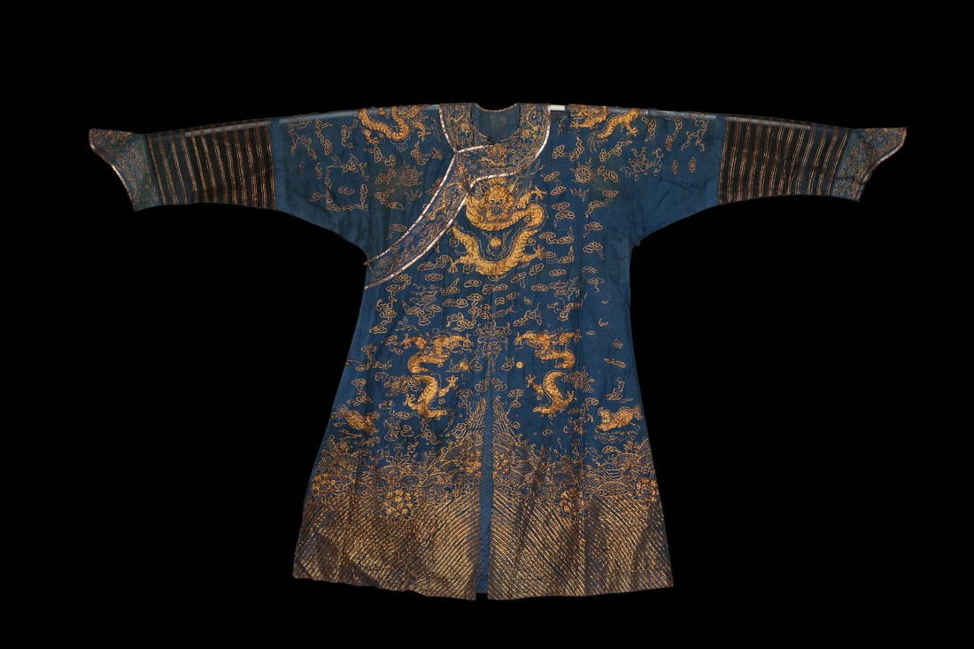 A Blue Imperial Robe Auction