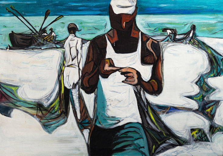Eugene Grigsby, Jr., 1918 2013, Untitled, (fishermen)