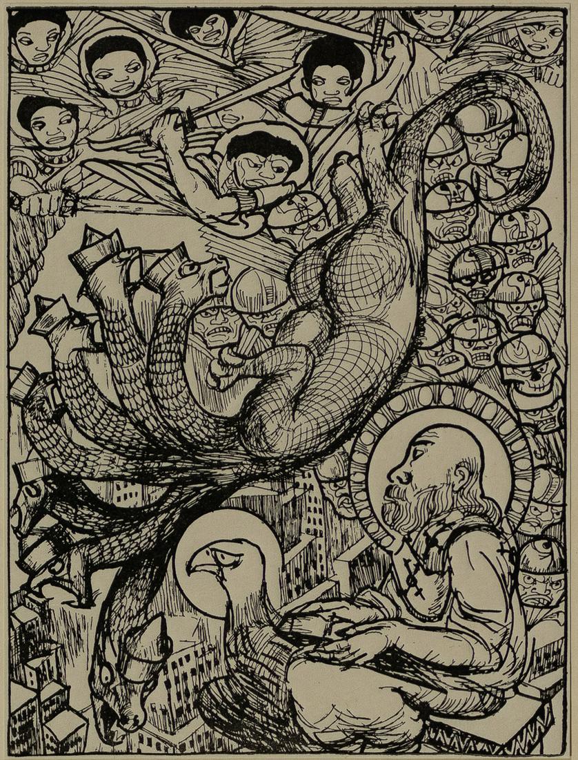 Allan Rohan Crite, 1910 2007, From The Revelation Of St. John The ...