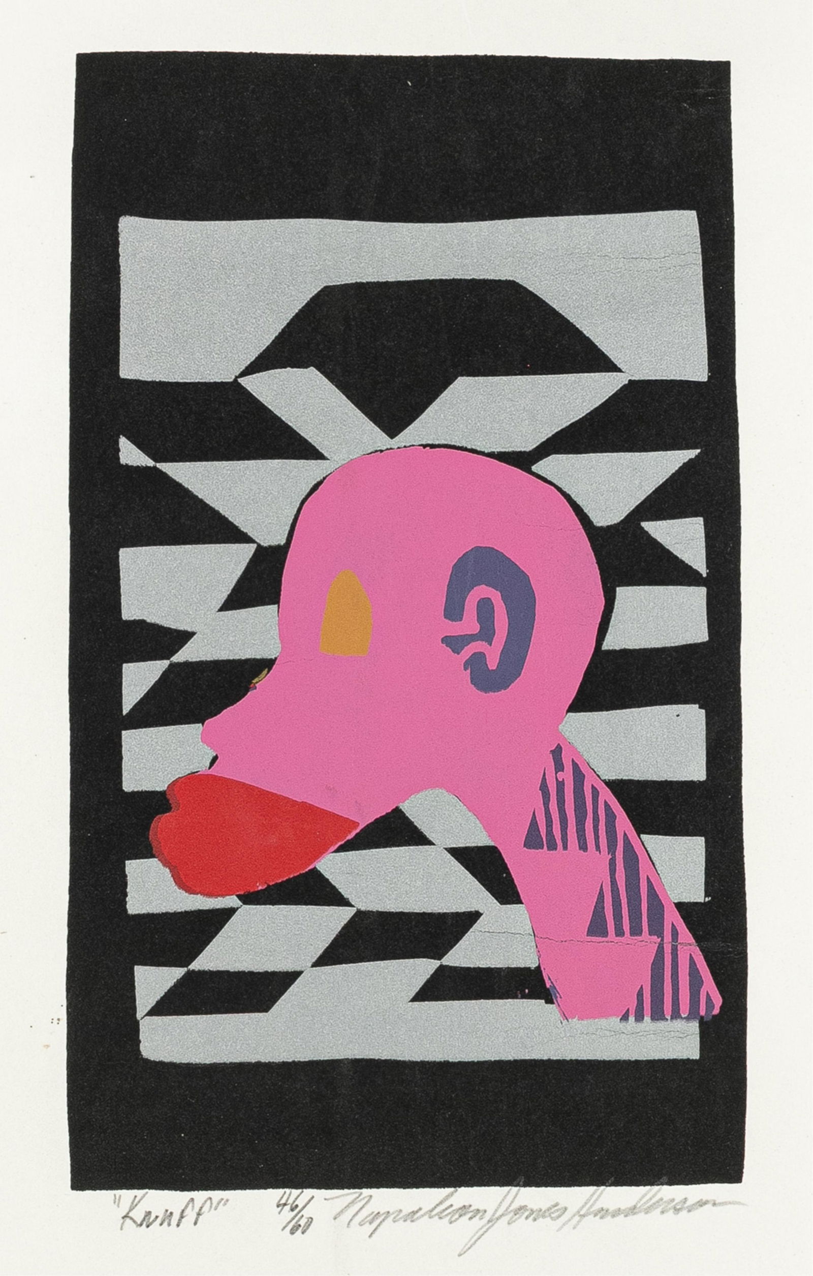 Napoleon Jones Henderson, B. 1943, Knuff Auction