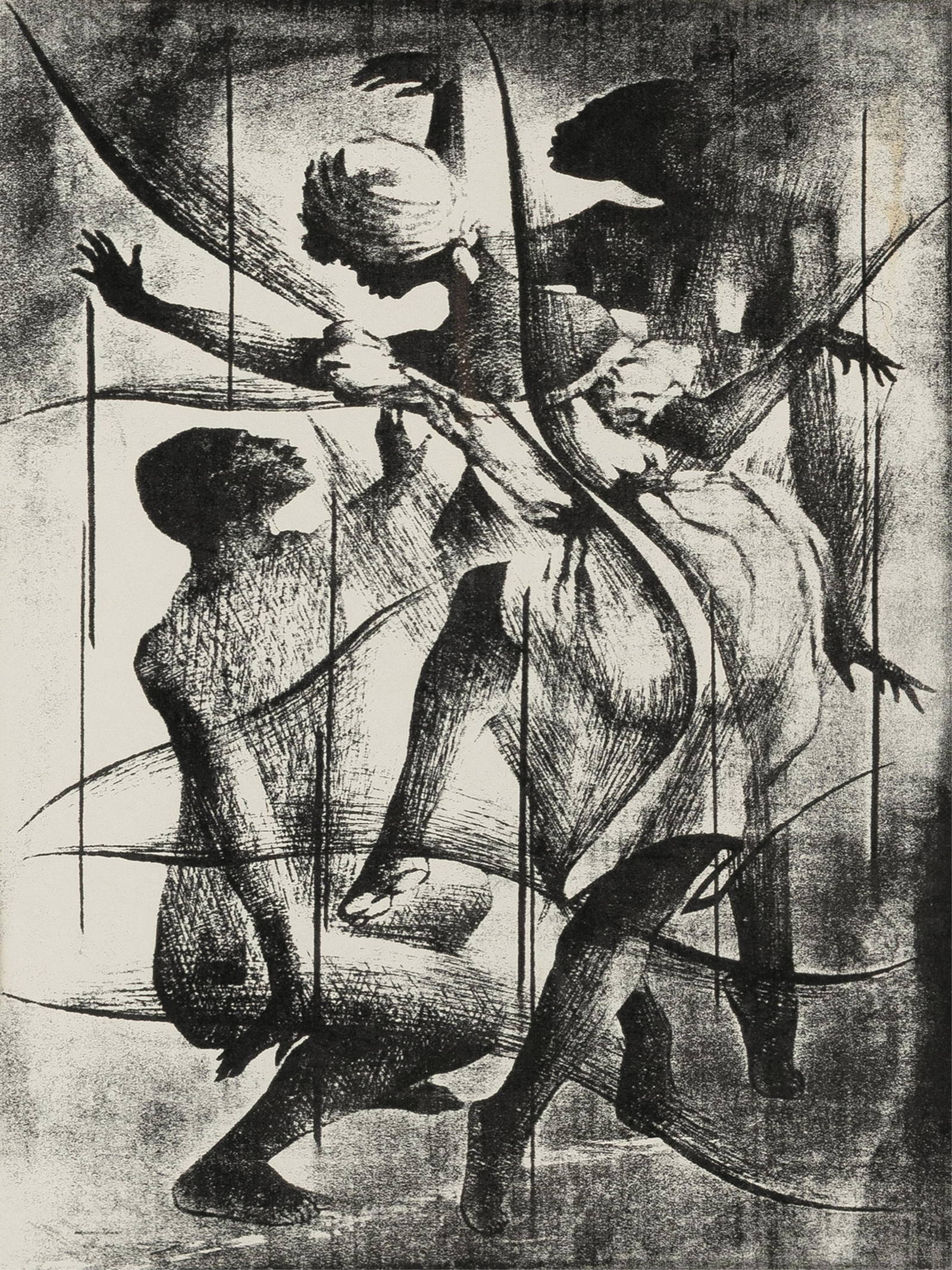 Raymond Howell, 1927-2002, Untitled, Dancers - Jun 14, 2025 | Black Art ...