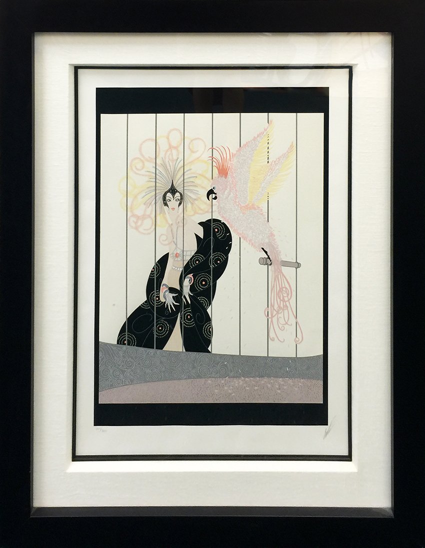 Erte "The Bird Cage"