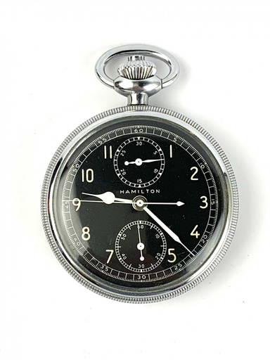 Hamilton Model 23 WWII Chronograph Pocket Watch - Sep 27, 2021 ...