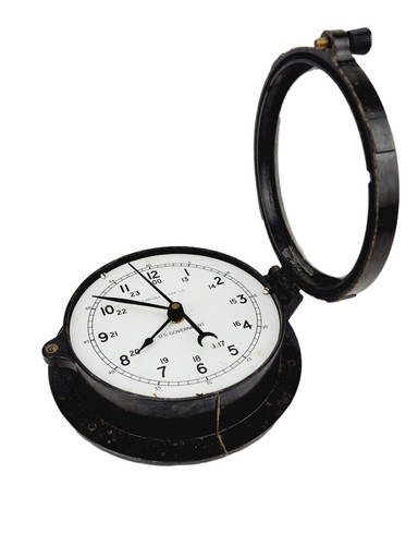 U.s. Government Chelsea Clock Co. Ship Clock